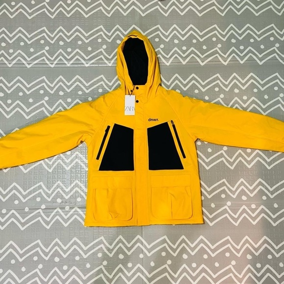 Zara | Jackets & Coats | Rare Sample Zara Yellow Dnwr Tactical Down ...